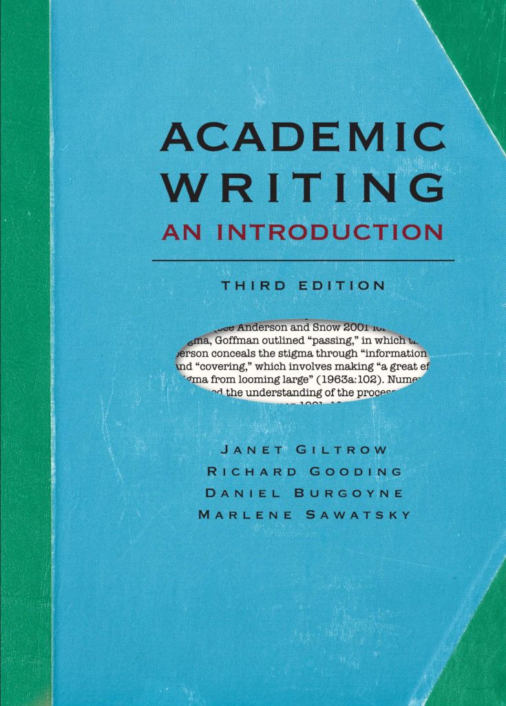 Academic Writing: An Introduction – Third Edition – Broadview Companion ...